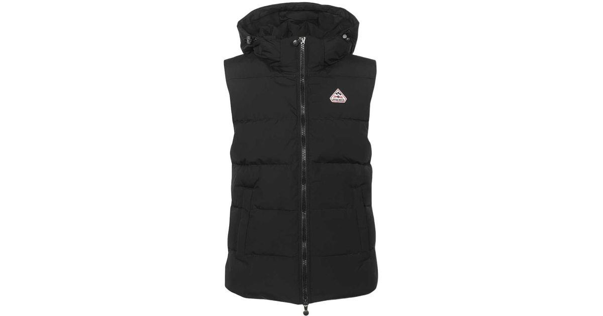 Pyrenex Logo Vest in Black for Men | Lyst