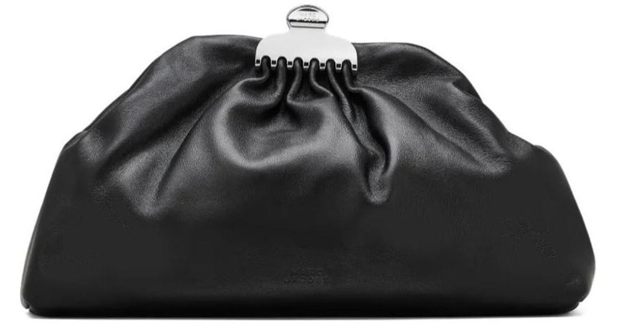 Marc Jacobs The Claw Clip Clutch Bag in Black | Lyst