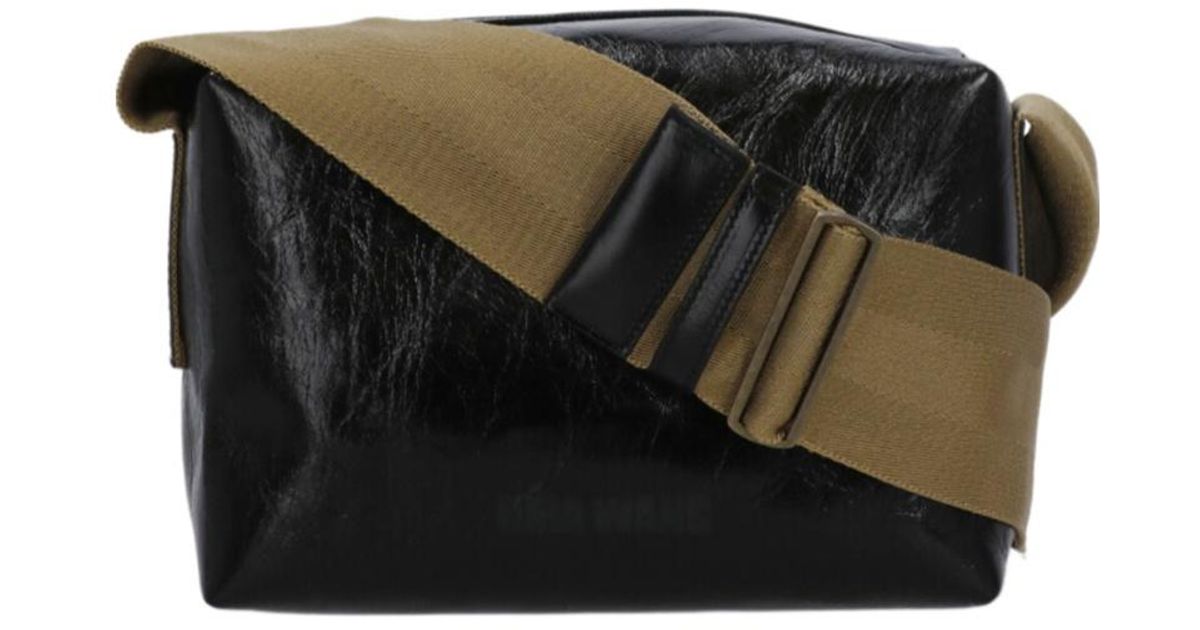 Uma Wang Square Shoulder Bag in Black | Lyst