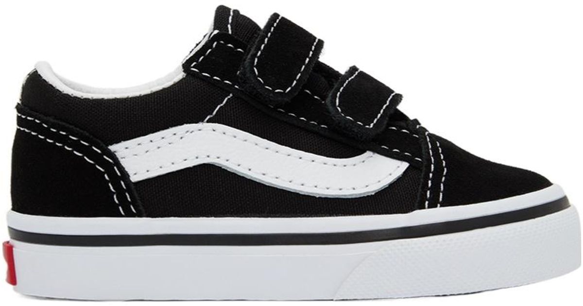 Vans Round-Head Sneakers in Black | Lyst