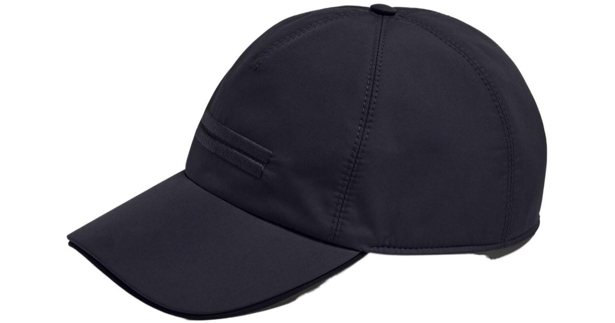 ZEGNA Embroidered Baseball Cap in Blue for Men | Lyst