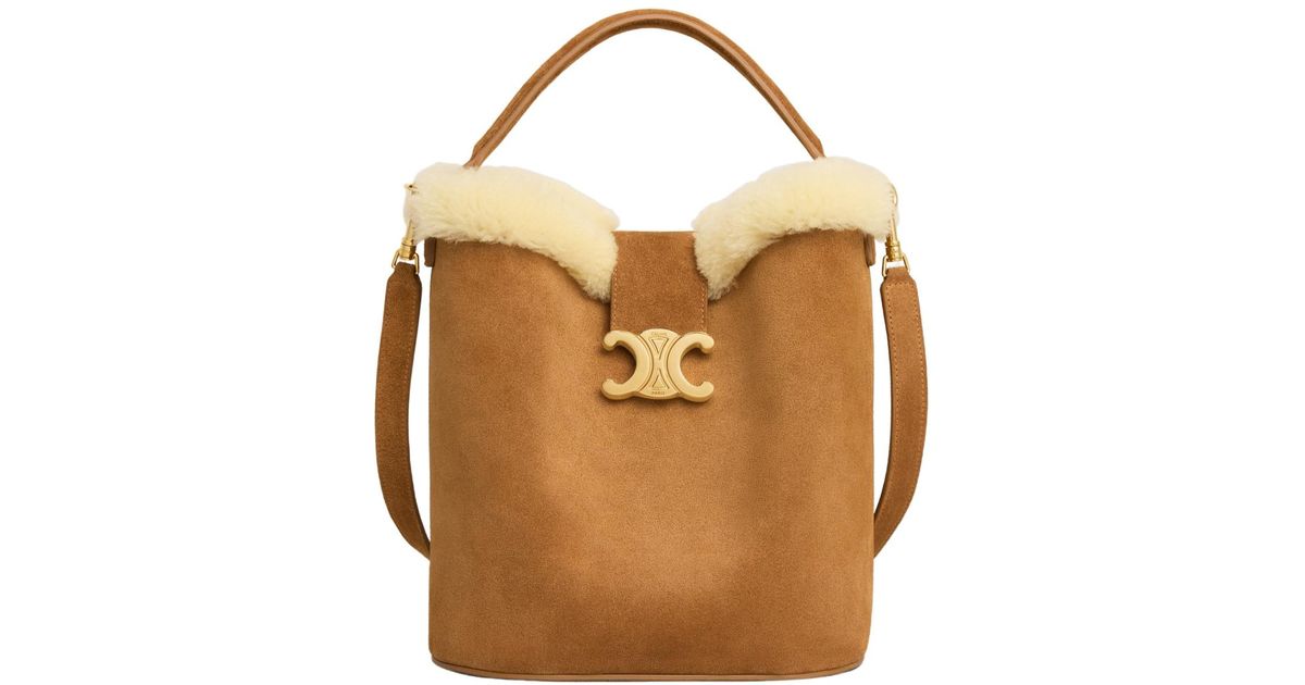 Celine Medium Louise Bag in Brown | Lyst