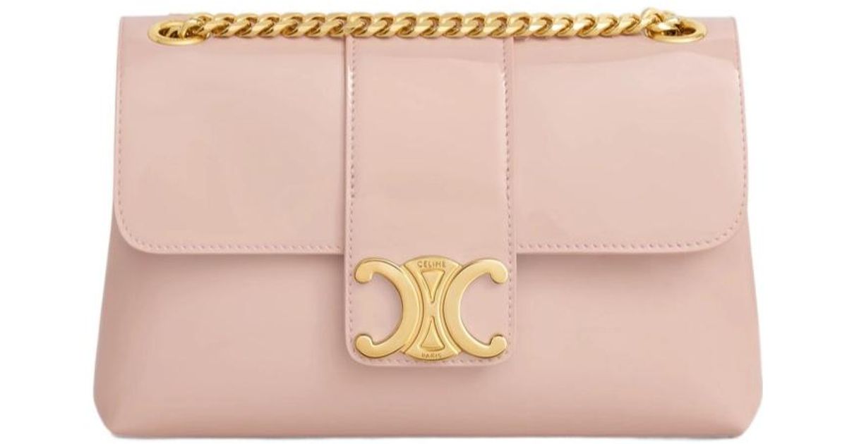 Celine Teen Victoire Bag in Pink | Lyst