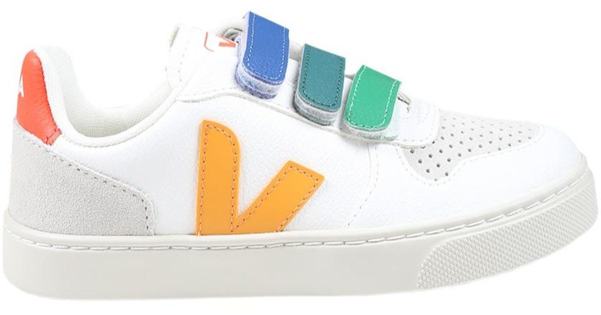 Veja Velcro Sneakers in Blue | Lyst