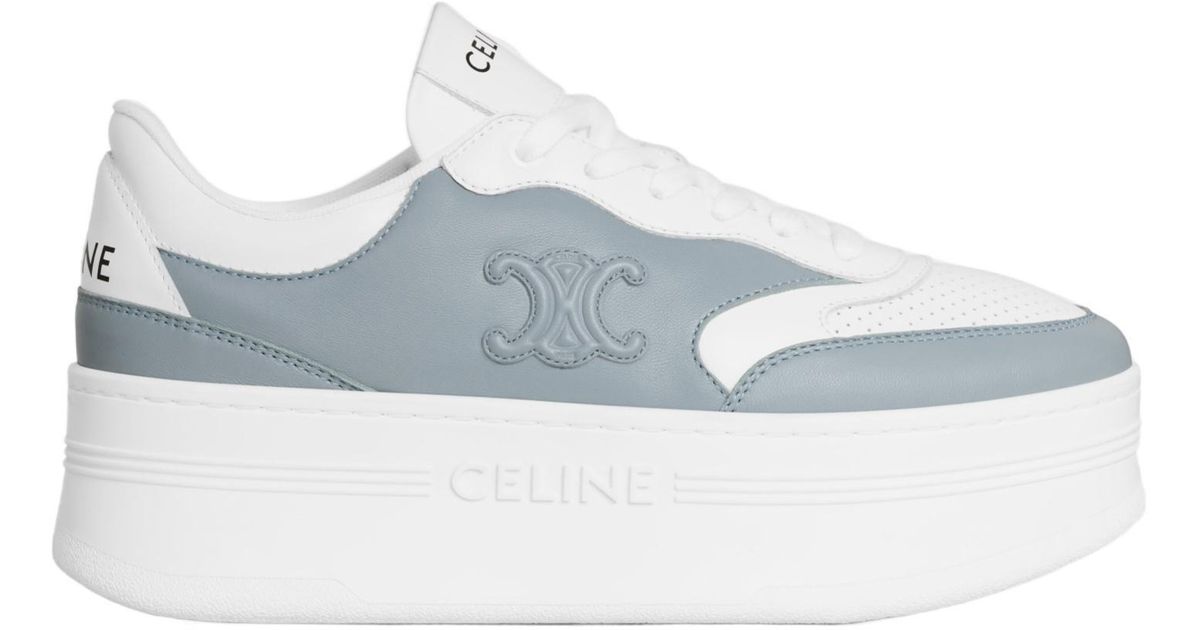 Celine Block Sneaker With Triomphe in Blue | Lyst