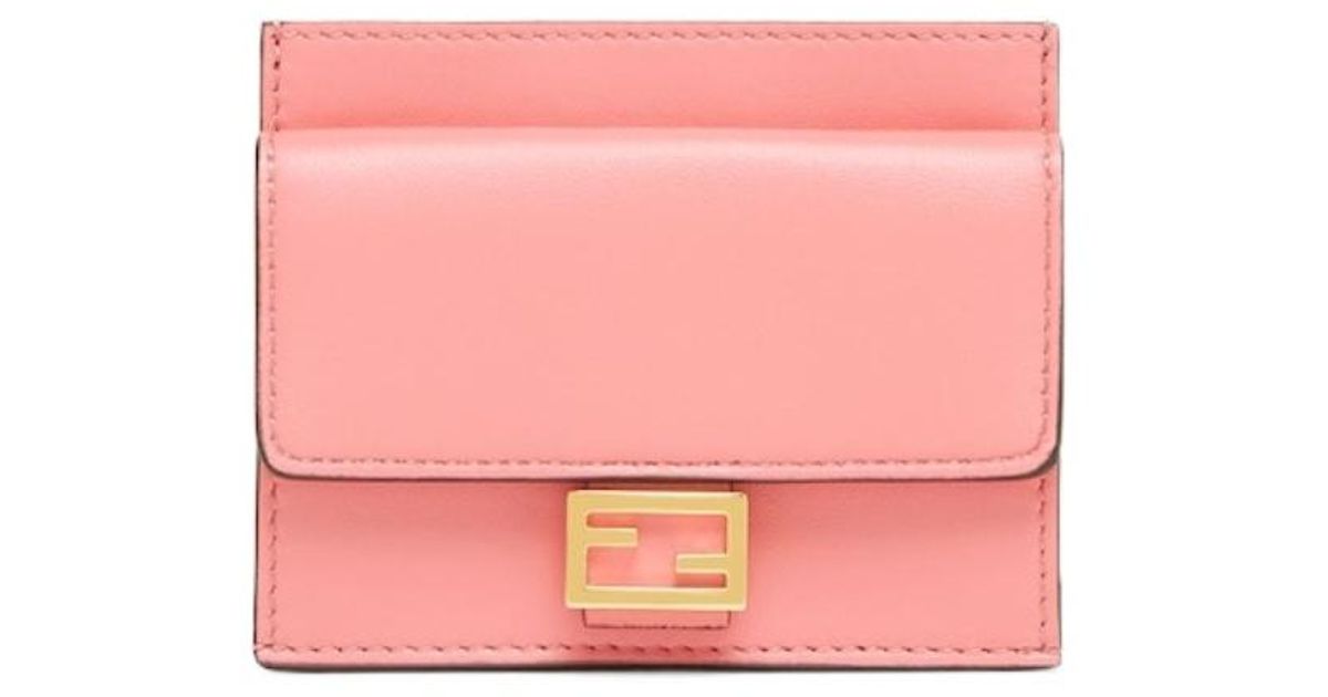 Fendi Logo Card Pack in Pink | Lyst