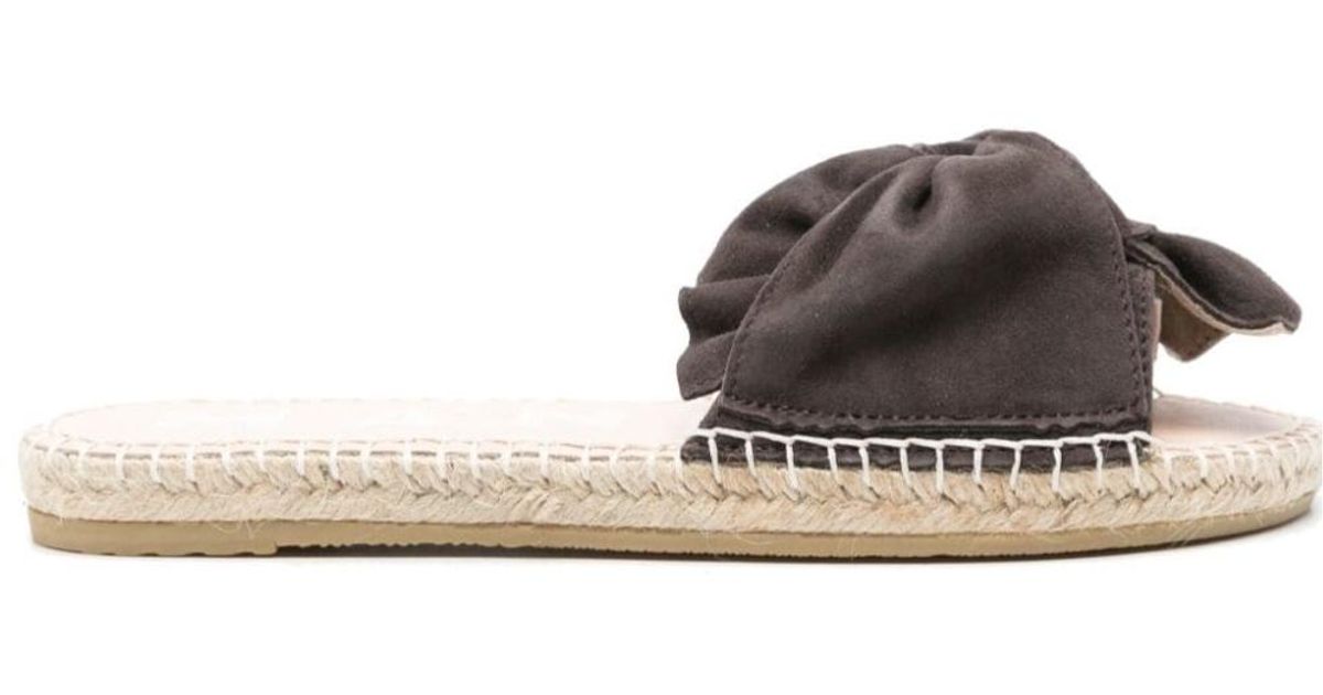 Manebí Slippers With Knots in Brown | Lyst