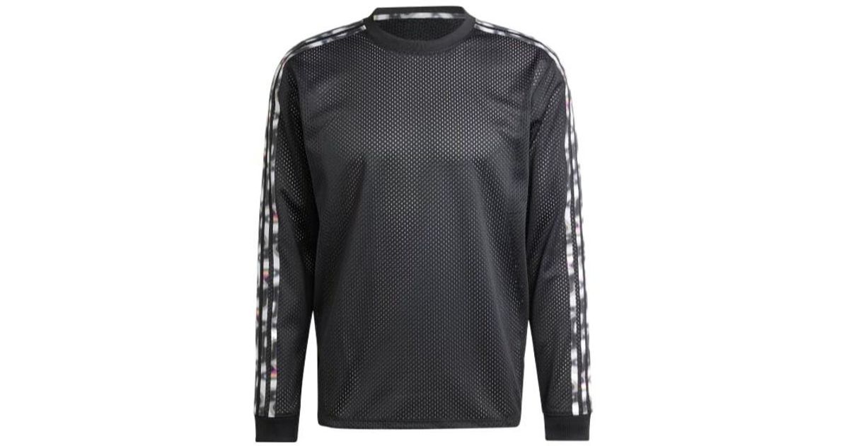adidas Originals Pride 3-Stripe Mesh T-Shirt in Gray for Men | Lyst