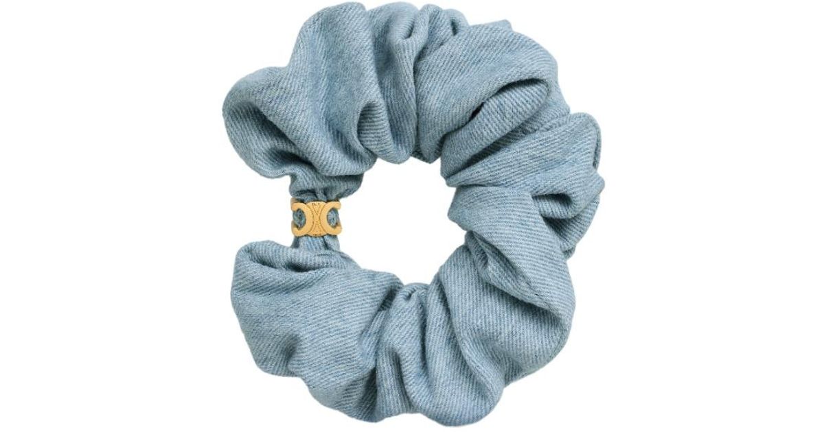 Celine Scrunchy Bracelet in Blue | Lyst