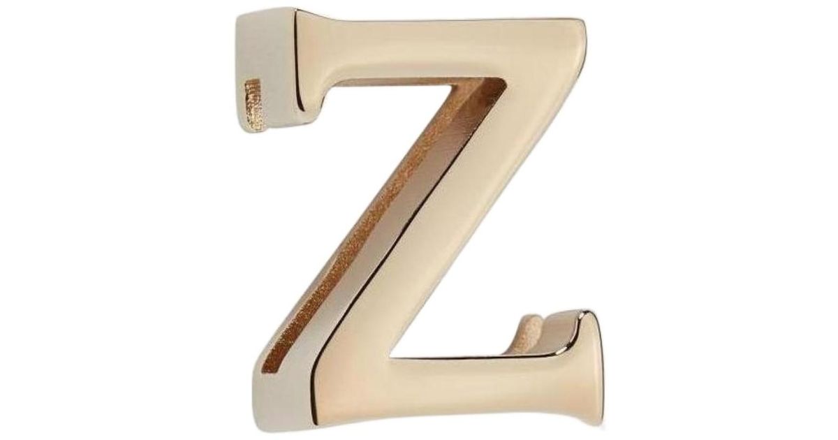 Dior My Abc Letter Z Badge in Natural | Lyst
