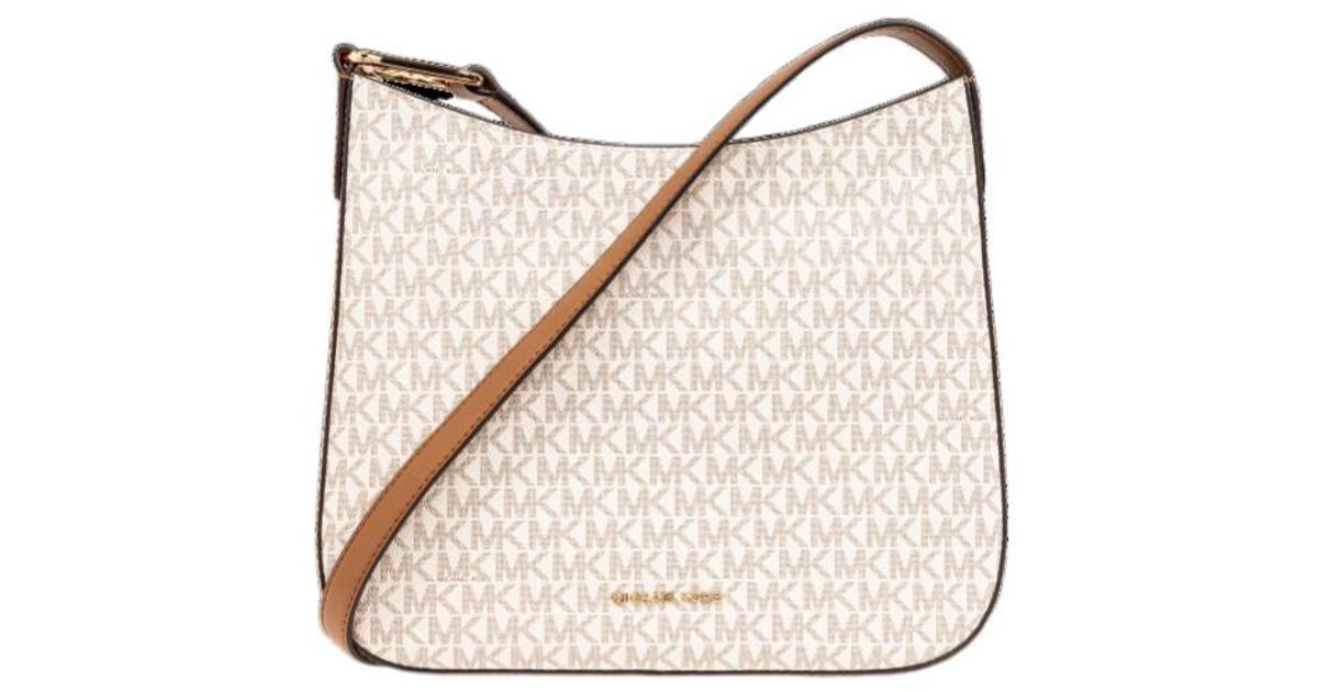 MICHAEL Michael Kors Kensington Monogram-Pattern Shoulder Bag in ...