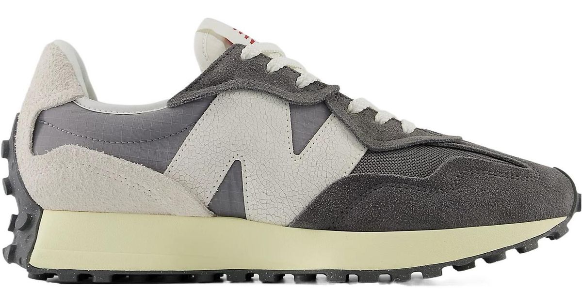 New Balance 327 Vintage Trainers in Gray for Men | Lyst