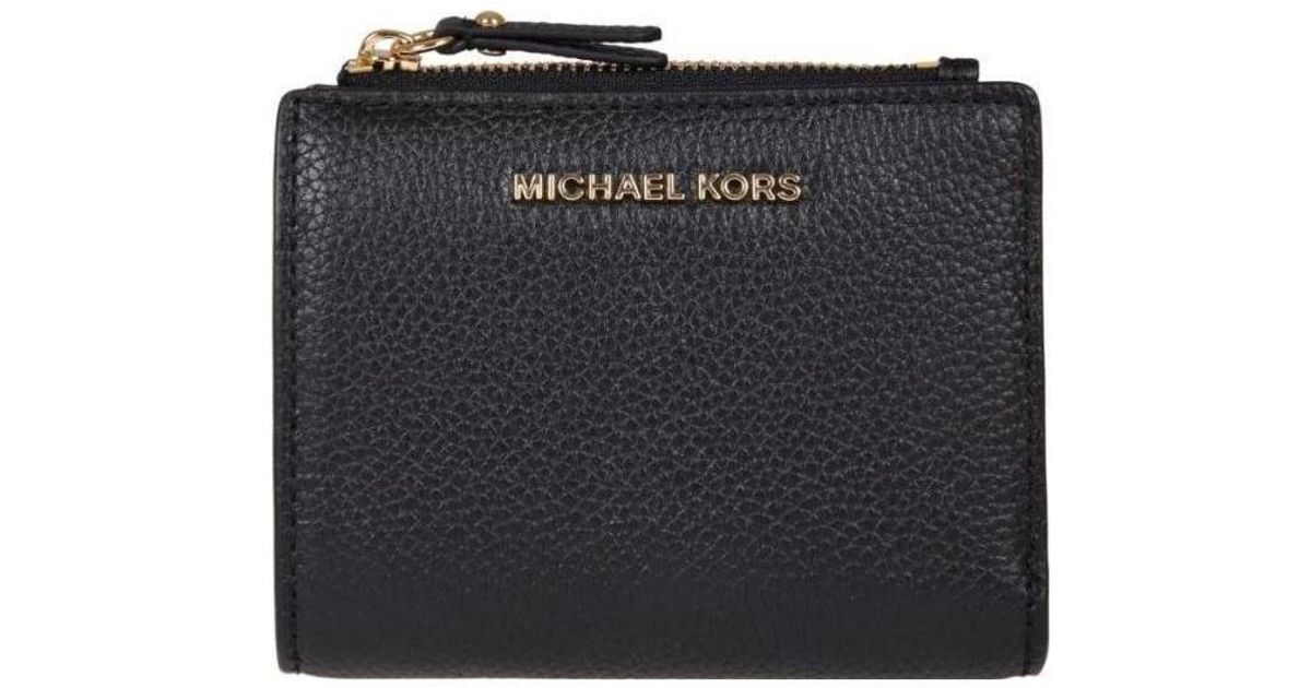 Michael Kors Logo Plaque Card Case in Black | Lyst