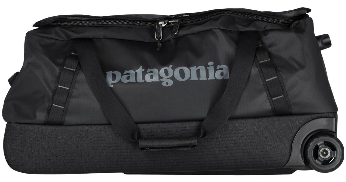 Patagonia Logo Suitcase in Black for Men | Lyst