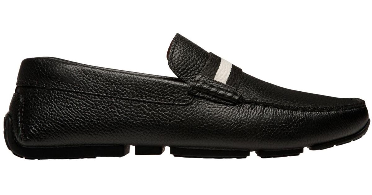 Bally Pilot Driving Shoes in Black for Men | Lyst