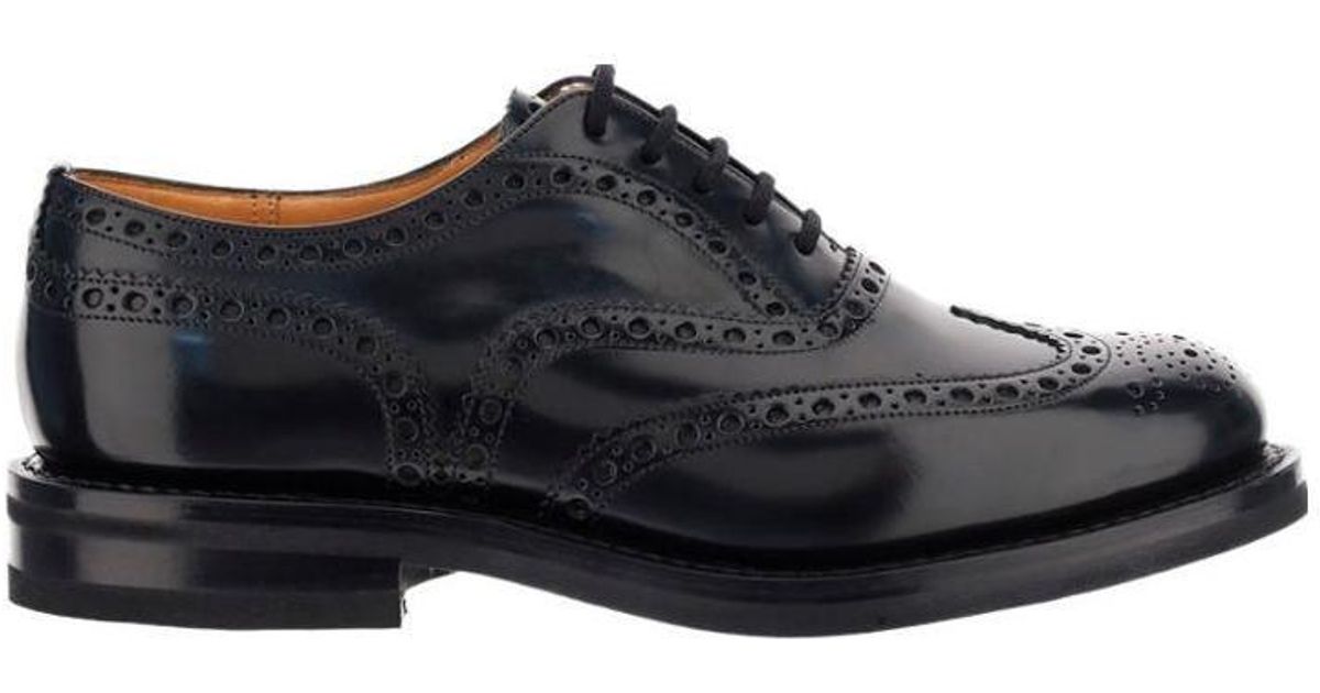 Church's Burwood Lace-Up Brogues in Black for Men | Lyst
