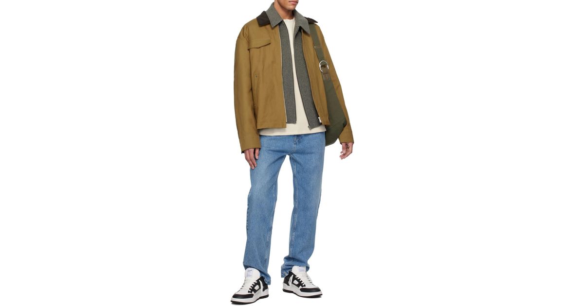 Axel Arigato Dallas Jacket in Natural for Men | Lyst