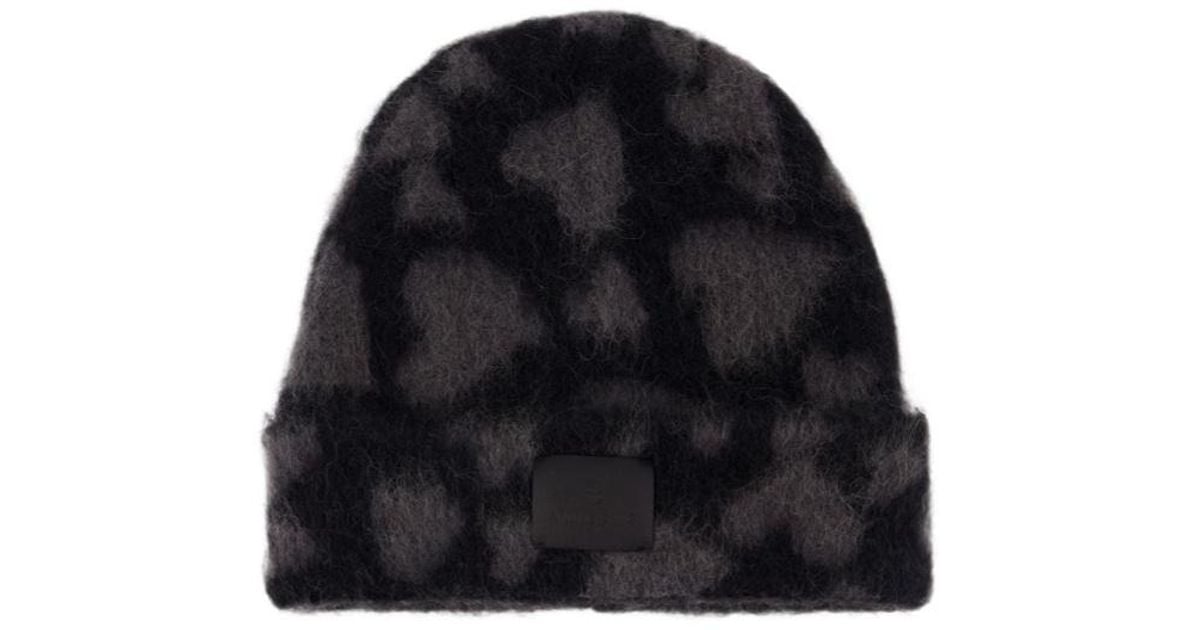 Anine Bing Flanged Hat in Black | Lyst