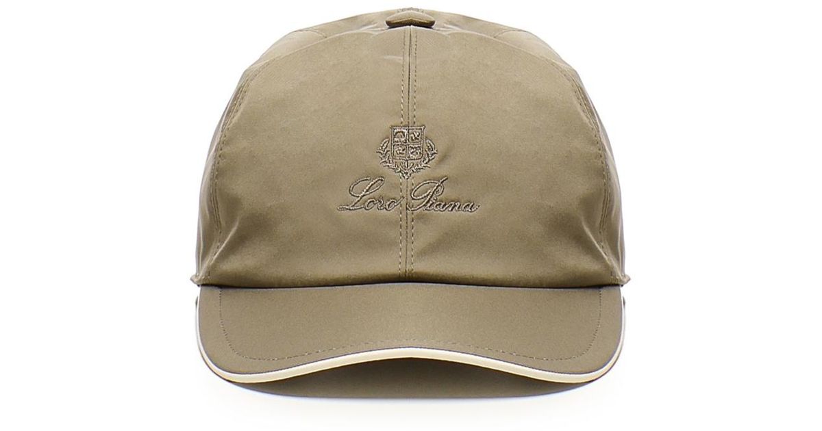 Loro Piana Baseball Cap in Natural for Men | Lyst