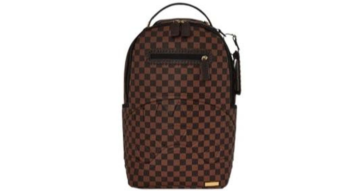 Sprayground Top Handle Backpack in Brown for Men | Lyst
