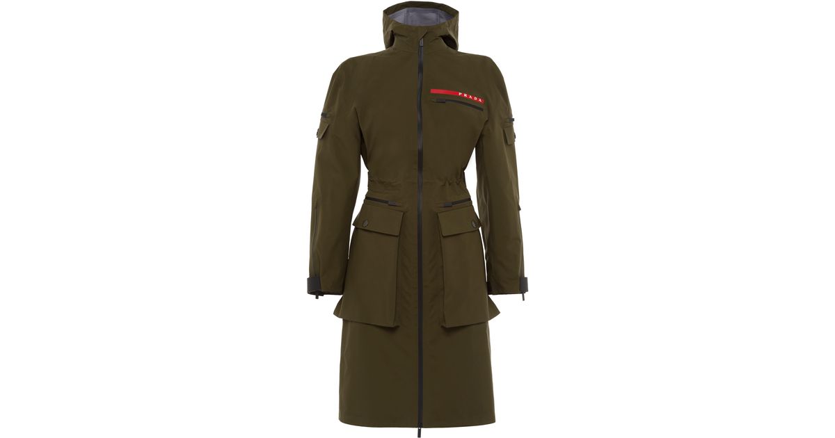 Prada Gore-Tex Pro Jacket in Green | Lyst