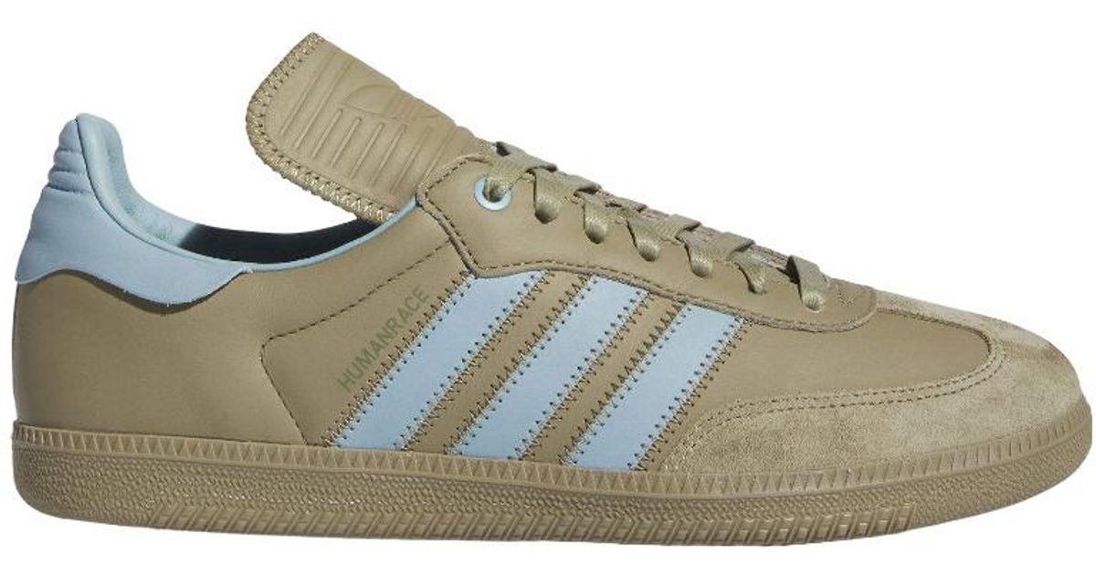 adidas X Pharrell Samba Humanrace 'Orbit' Sneakers in Green for Men | Lyst