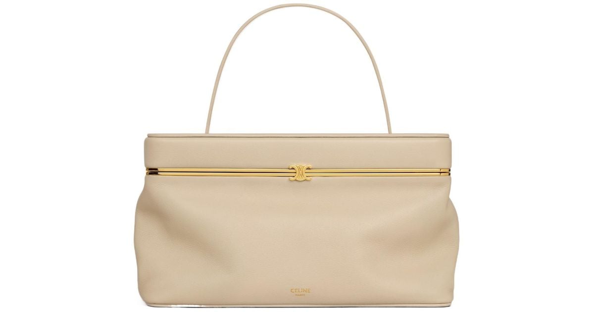 Celine Rectangle in Natural | Lyst UK