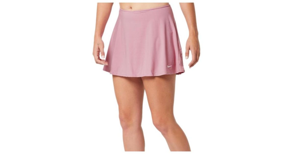 Nike Ruffled Skirt in Pink | Lyst