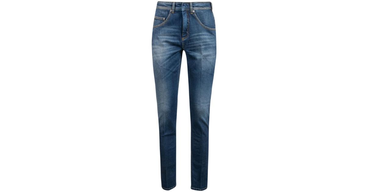 Neil Barrett Slim Logo Jeans in Blue for Men | Lyst