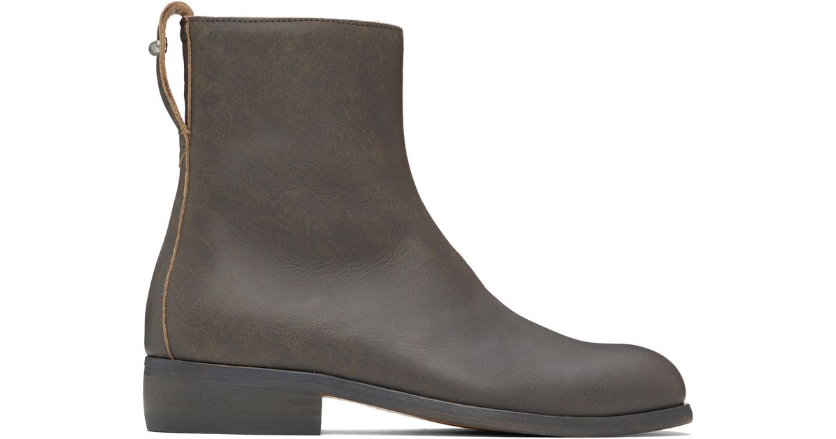 Our Legacy Michaelis Ankle Boots in Black for Men | Lyst