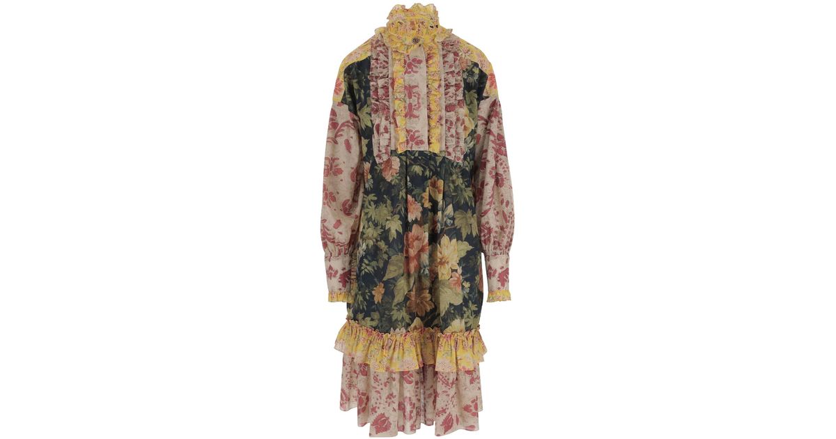 Valentino Pattern Dress | Lyst