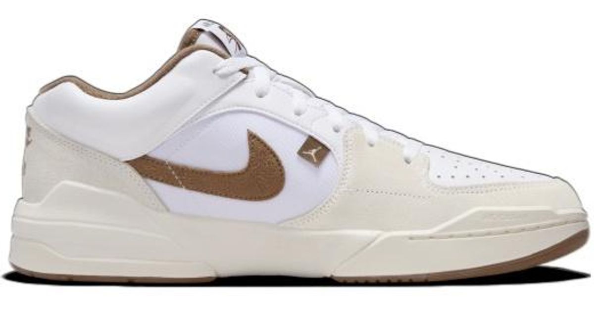 Nike Jordan Stadium 90 Low-Cut Skate Shoes in White for Men | Lyst