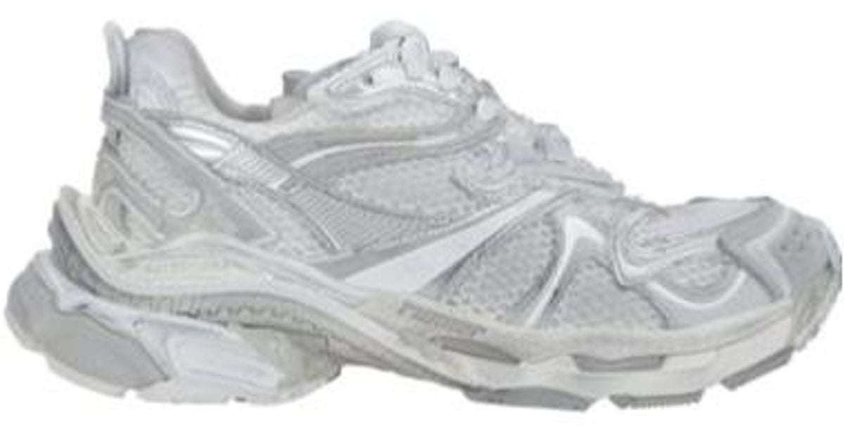 Balenciaga Runner 2.0 Lace-Up Sneakers in Gray | Lyst