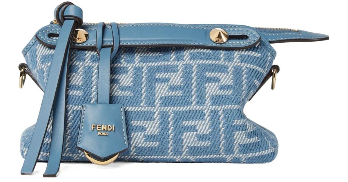 Fendi By The Way Soft Mini in Blue | Lyst