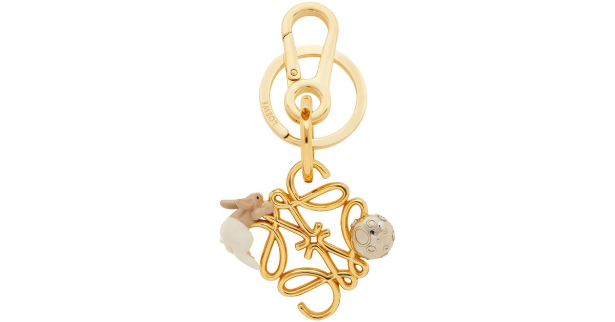 Loewe Jade Rabbit Decoration in Metallic | Lyst