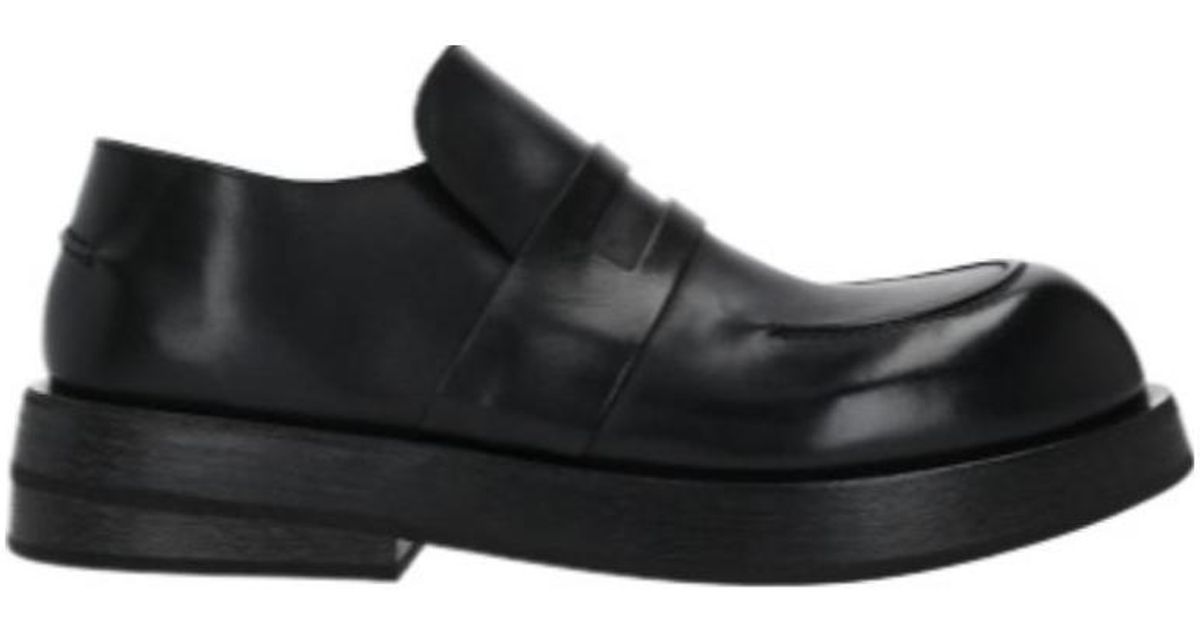 Marsèll Logo Business Casual Shoes in Black for Men | Lyst