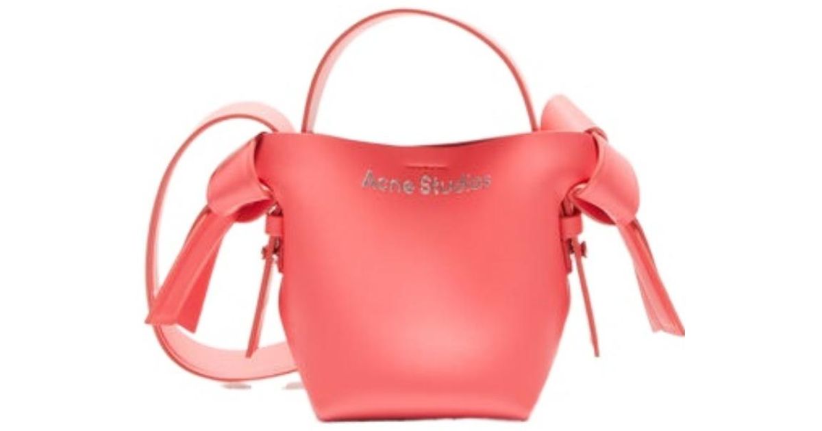 Acne Studios Musubi Mini Bag in Pink | Lyst
