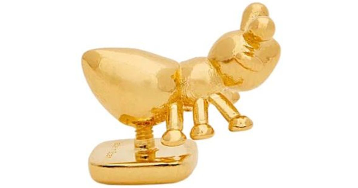 Loewe Ant Pin in Metallic | Lyst