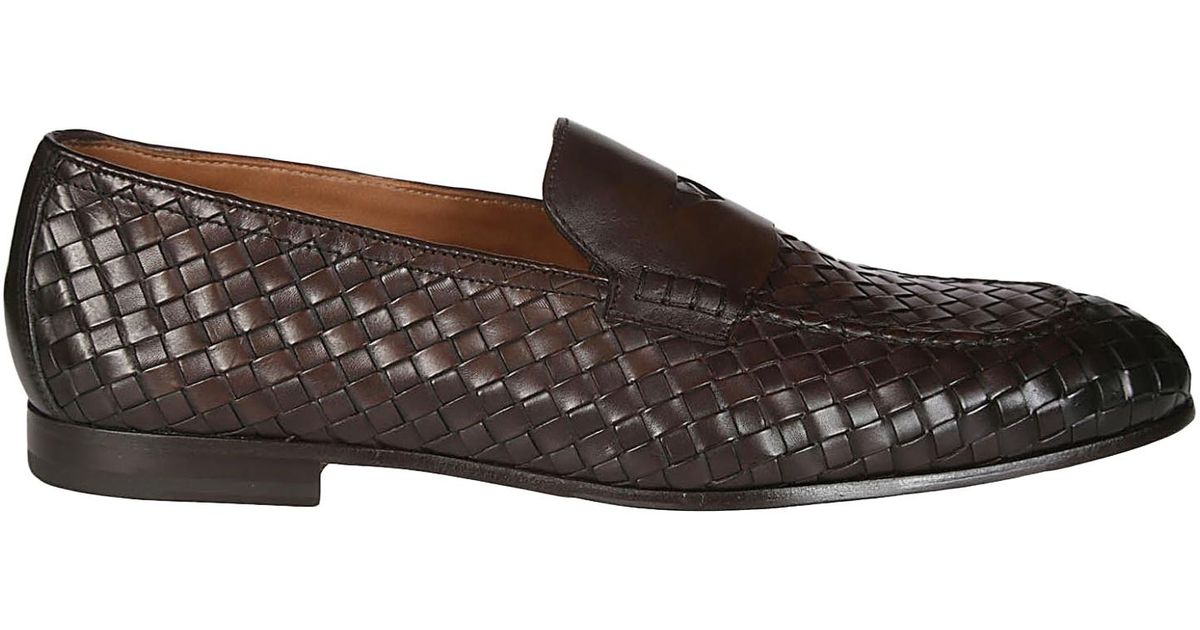 Doucal's Weave Casual Shoes in Brown for Men | Lyst