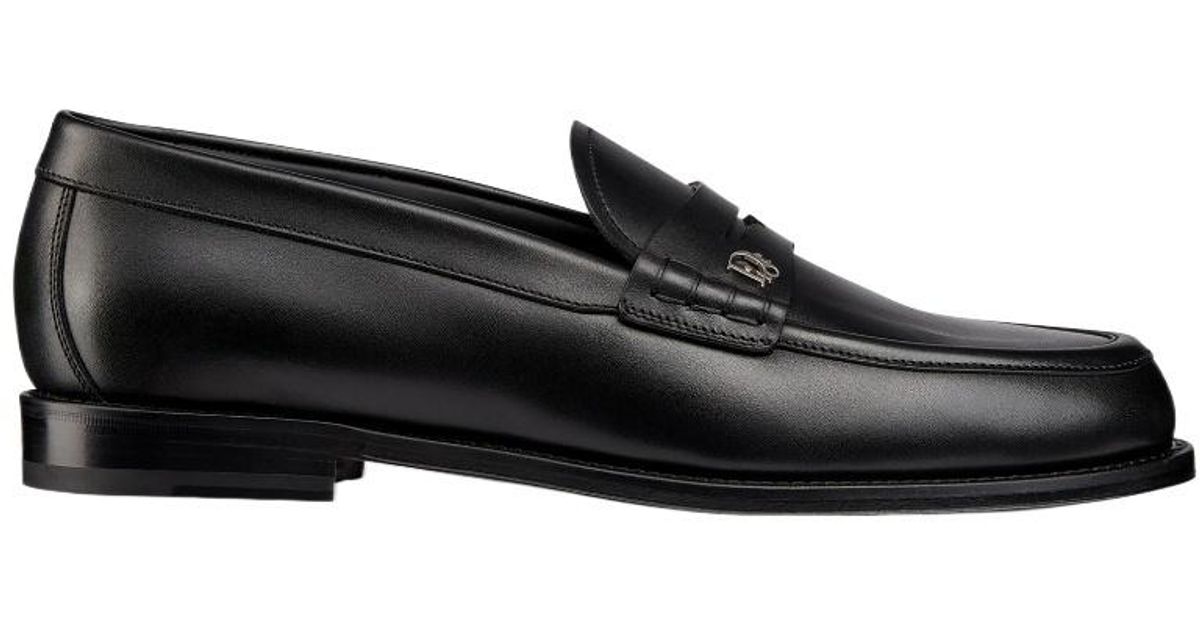 Dior Logo Stitching Details Love Shoes in Black for Men | Lyst