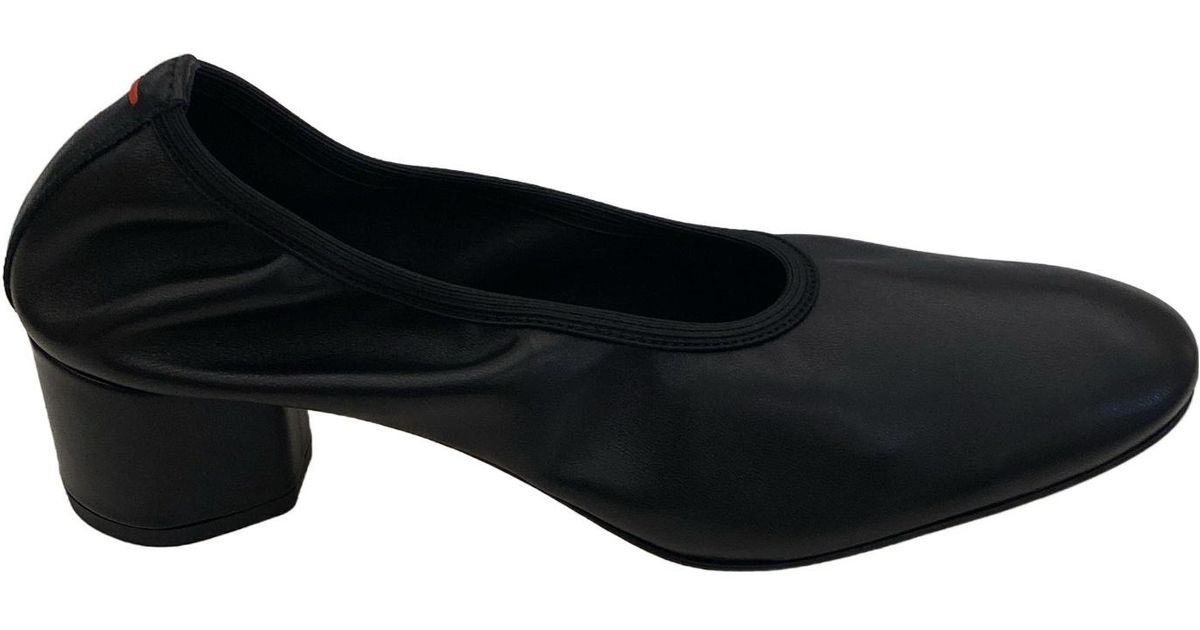 Aeyde Logo High Heels in Black | Lyst