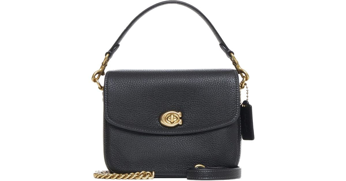 COACH Cassie Fold-Over Crossbody Bag in Blue | Lyst