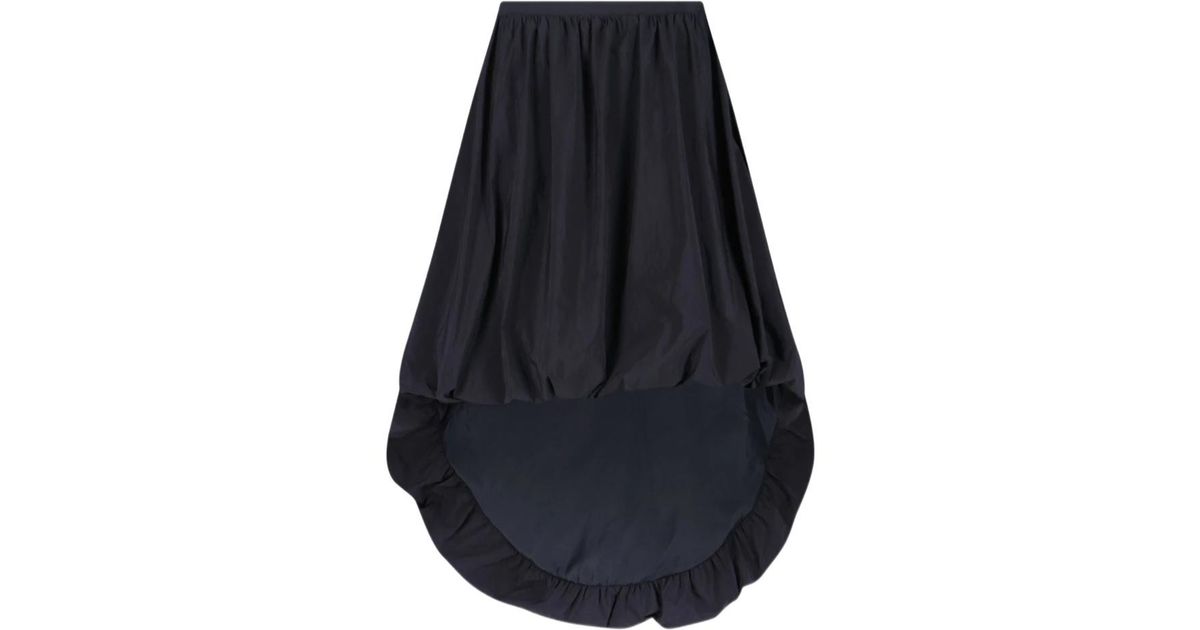 Paloma Wool Asymmetric Puffed Skirt in Blue | Lyst