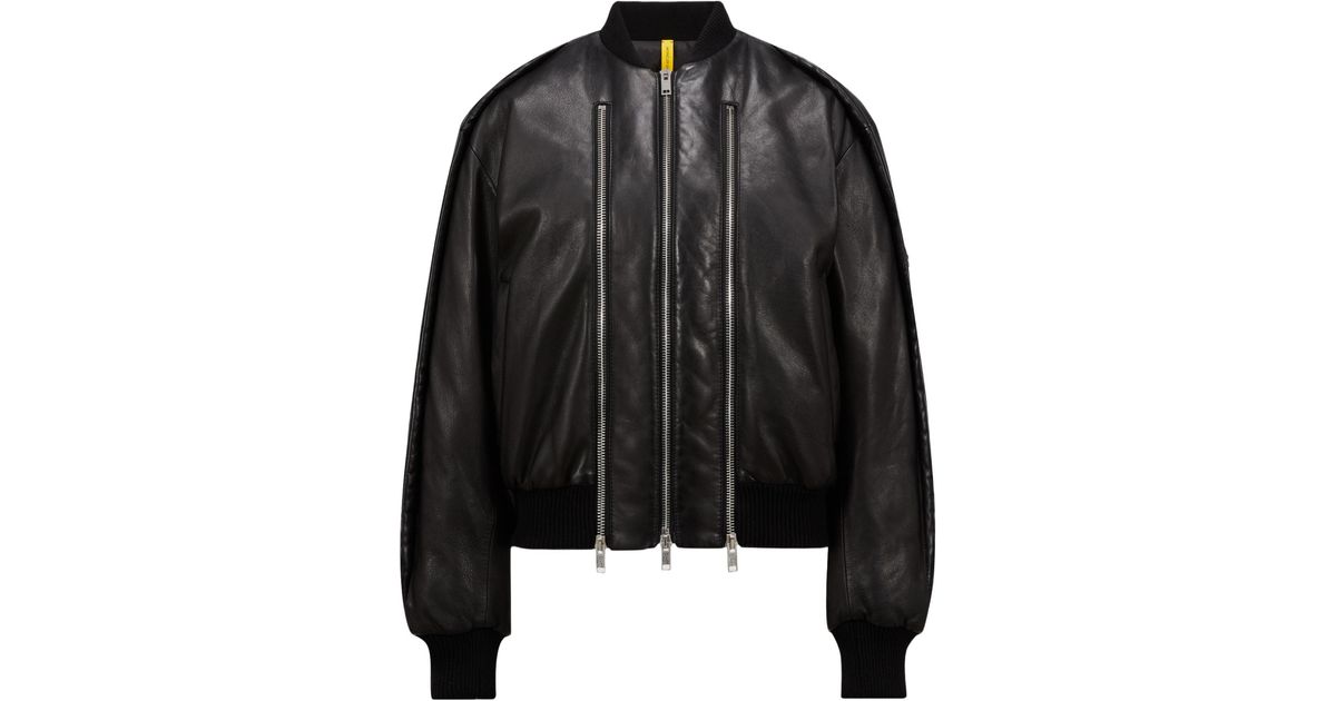 Moncler X Willow Smith Iali Pilot Jacket in Black | Lyst