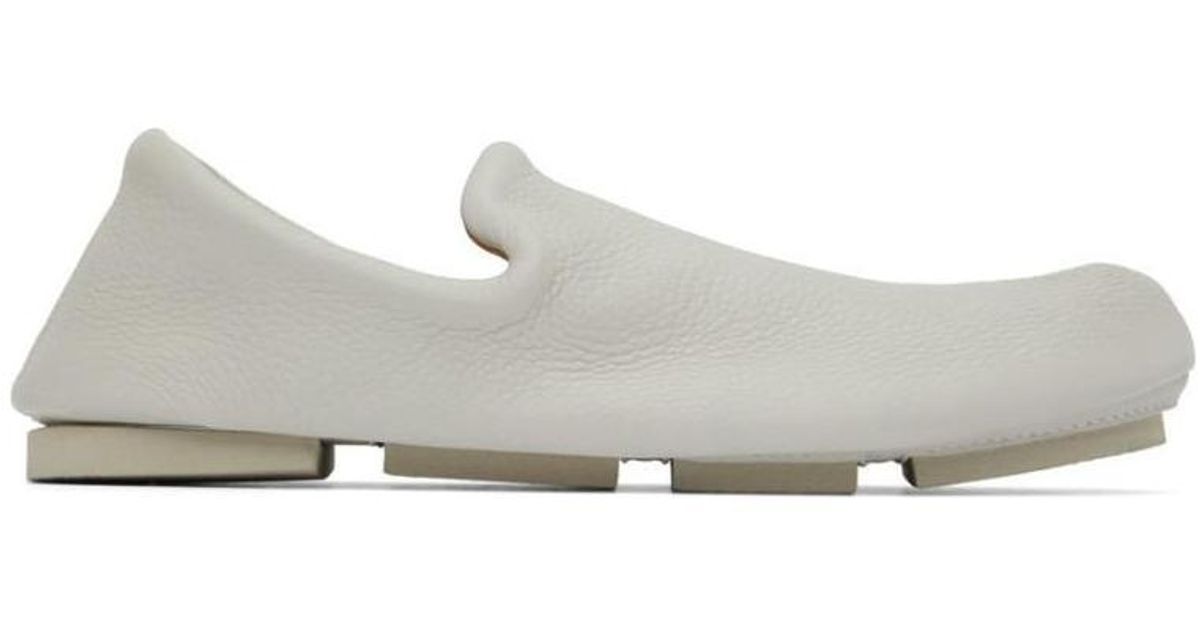 Marsèll Logo Loafers in White for Men | Lyst