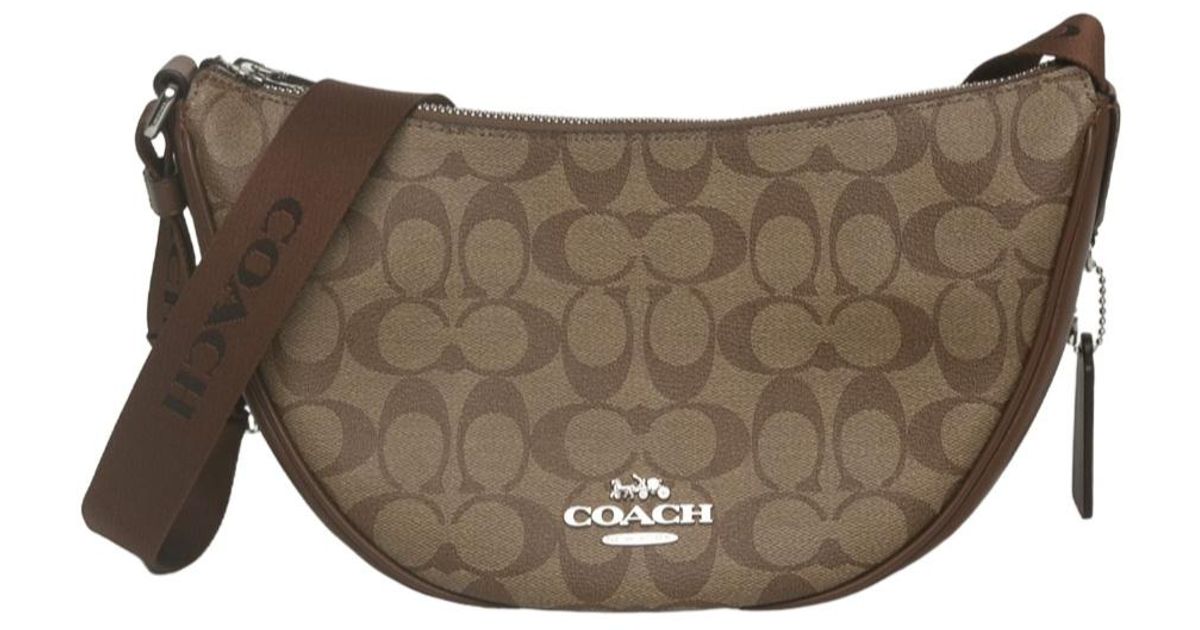 COACH Pace Shoulder Bag in Gray | Lyst