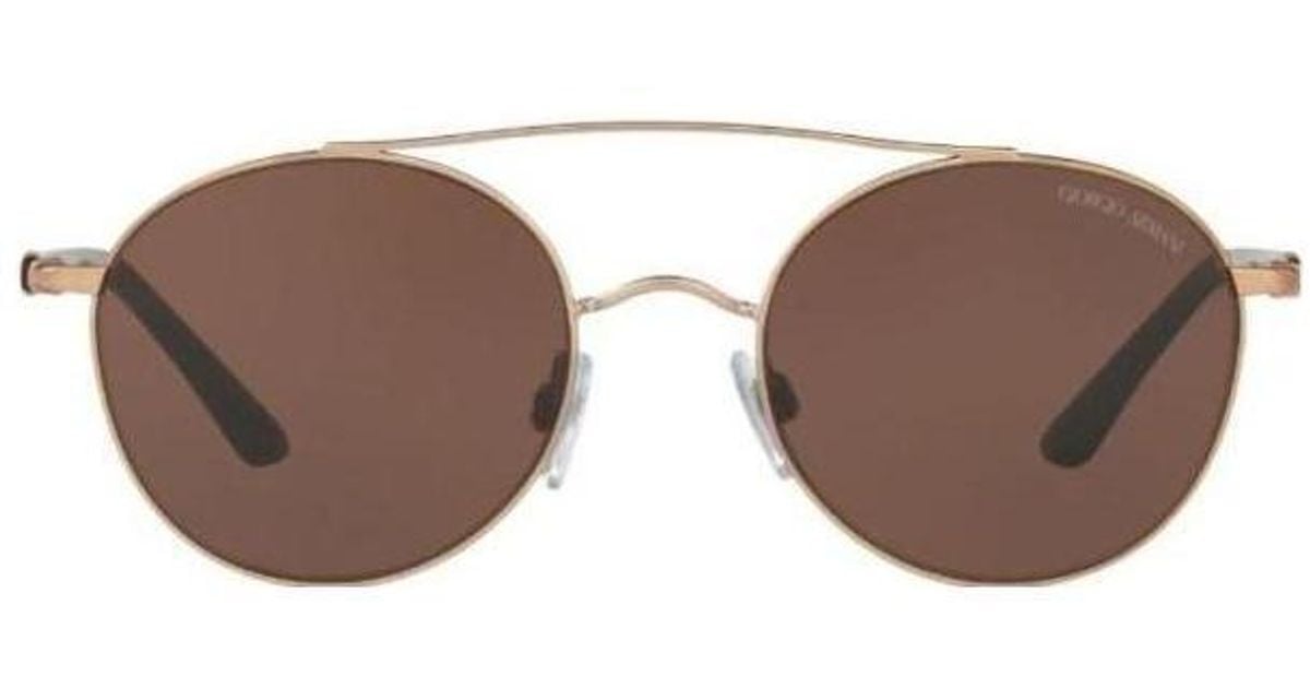 Giorgio Armani Logo Sunglasses | Lyst UK
