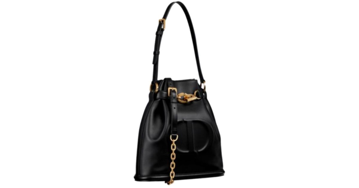 Dior C'Est Medium Bag in Black | Lyst