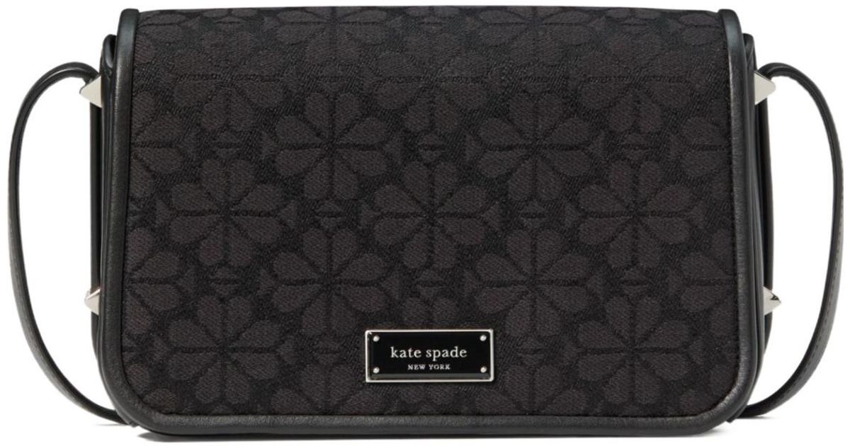 Kate Spade Small Flip Shoulder Bag in Black | Lyst