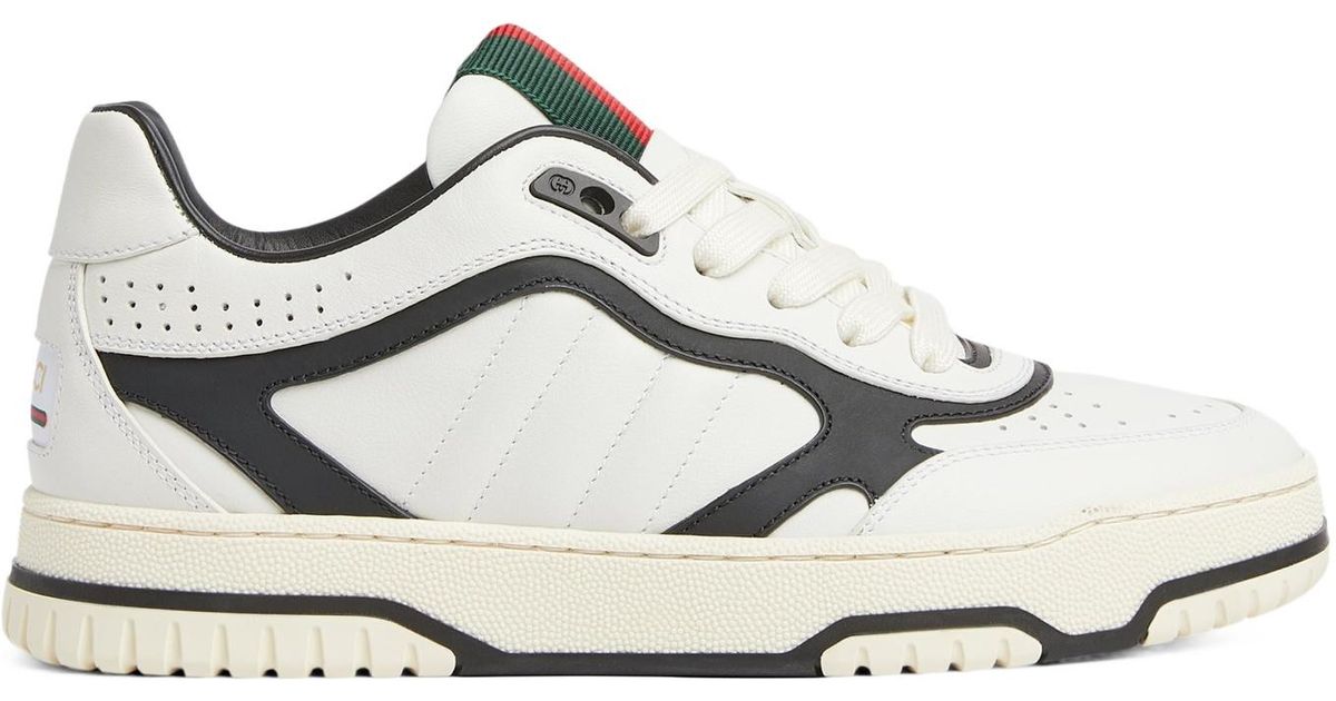 Gucci Re-Web Sneakers in White | Lyst